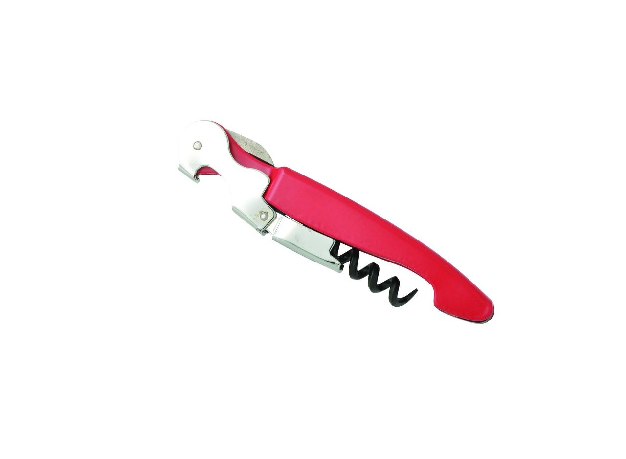 Waiter's corkscrew 'Allegro Color', 2 steps, red - Waiter's knives ...